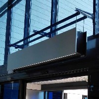 Air curtain Zen | Decorative, minimalist and elegant air curtain